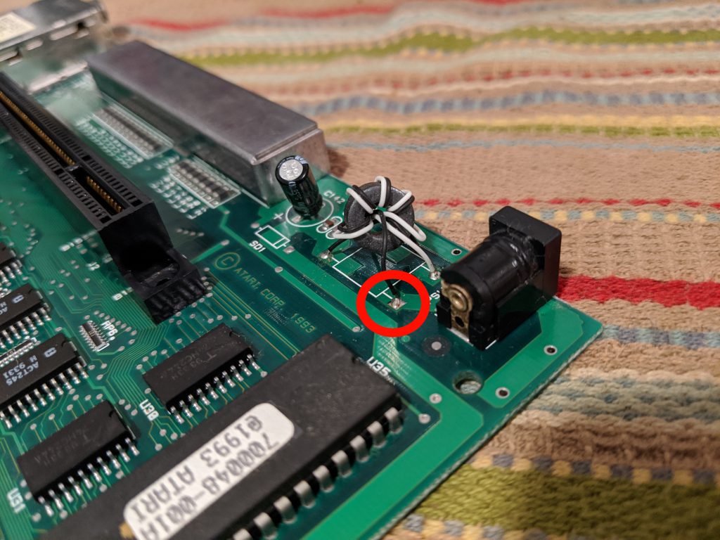 Atari Jaguar: Reverse Polarity Protection Diode Fix | RetroRGB Atari Jaguar: Reverse Polarity Protection Diode Fix | RetroRGB